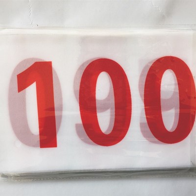 现货运动会比赛 号码布牌运动员号码数字号印彩色 春亚纺现货包邮