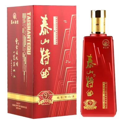 泰山特曲佳酿单瓶浓香型白酒