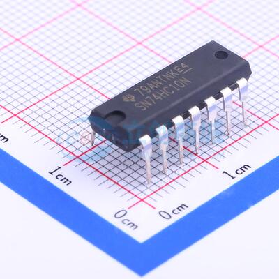 SN74HC10N DIP-14 全新原装 TI(德州仪器)