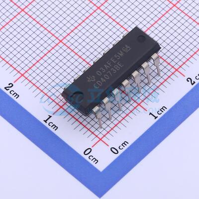 CD4073BE PDIP-14 全新原装 TI(德州仪器)