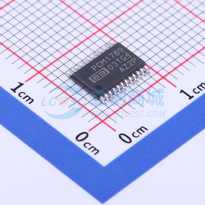 PCM1789PWR TSSOP-24 全新原装 TI(德州仪器)
