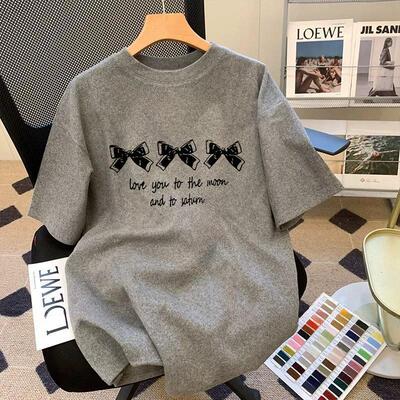 奥特莱斯~品牌折扣外贸专柜撤回ins个性男女2026短袖t恤百搭复古