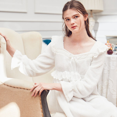 s羊羔绒可爱纯色仙女公主