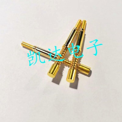 HRS420系列420X4820G(平头)15A大电流测试针 螺纹探针普弹/硬弹