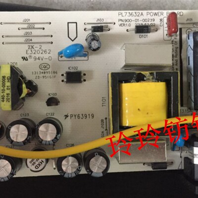 SANC三色显示器M245电源板M2468A升压板 2468高压板PL73632A