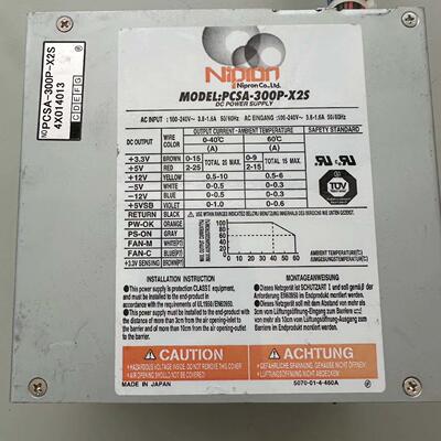 议价PCSA-300P-X2S 工控机电源 NIPRON工业直流电源维修