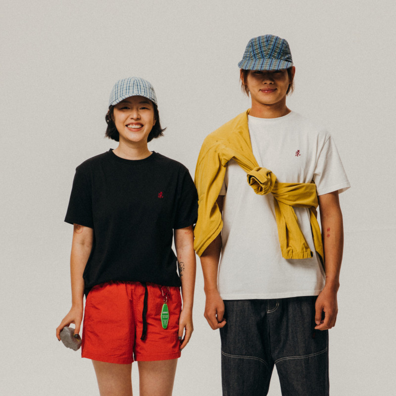 Gramicci小野人男女同款户外休闲短袖T恤