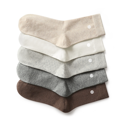 有内袜子女夏中筒棉袜吸汗透气防臭女士100%正品白色无骨长筒袜