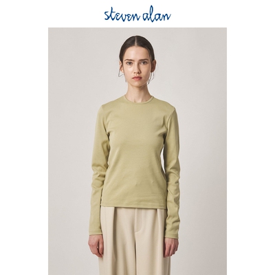 steven alan 2026秋新品女装棉质简约长袖打底衫