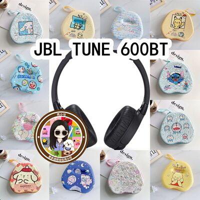 适用于JBL TUNE 600BT头戴式耳机包卡通EVA保护盒充电头收纳包