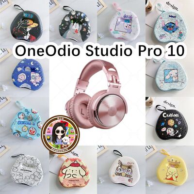 适用OneOdio Studio Pro 10头戴式耳机包卡通EVA电源收纳包保护盒