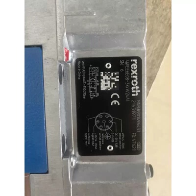 售前询价议价R901496433液压比例方向阀 4WREE6E08-3X