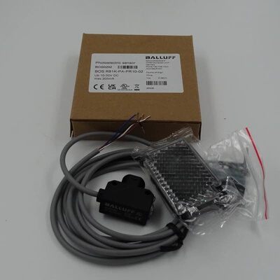 售前询价全新原装BOS0292巴鲁夫BOS R81K-PA-PR10-02镜反射光电感