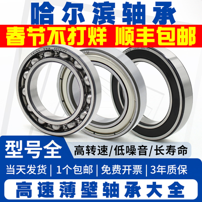 哈轴深沟球薄壁轴承69006901RS