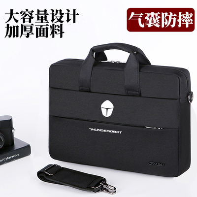 适用18英寸雷神ZERO18/911X 17笔记本电脑包ZERO16/猎刃S2025/15/16游戏本斜挎式手提收纳包气囊防水女士公文