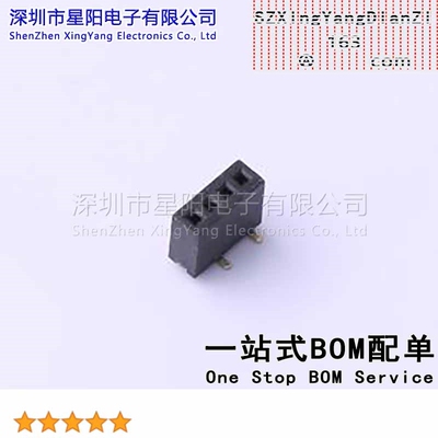 X1311FVS-04-C43D35R1 (5Pcs)1.27mm 1x4P排数 单排 总孔位数4间