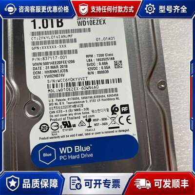 议价WD10EZEX-60WN4AO可维修