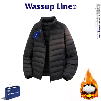 WASSUPLINE立领轻薄羽绒服