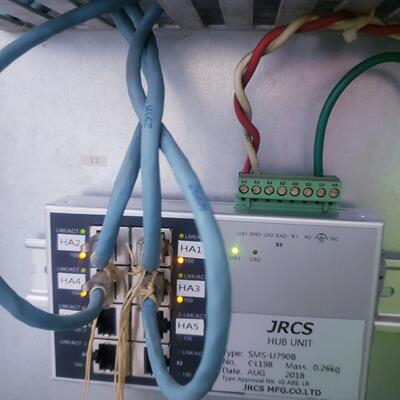 SMS-U790B JRCS HUB单元 工业工控网络通讯模块议价维修
