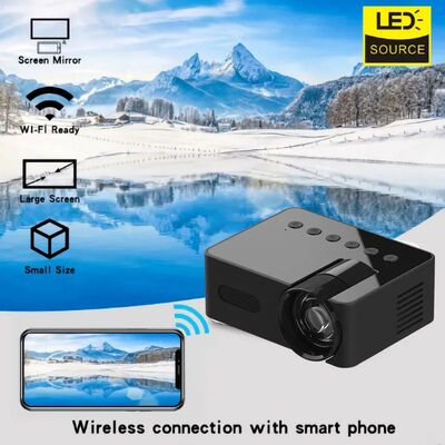Mini proyector portátil de alta calidad para acampar al air