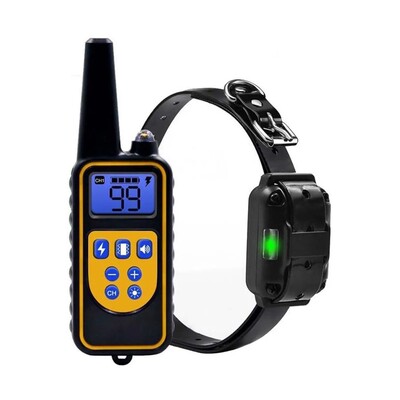 Collar eléctrico de ennamiento para perros, dispositivo rec