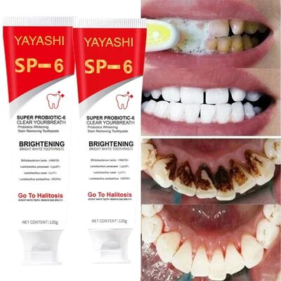 Creme dental para higiene oral, Creme dental probiótico par