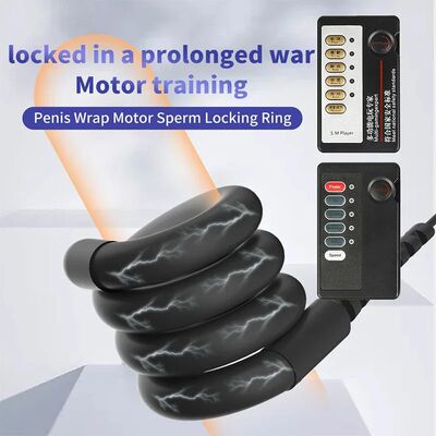 E Stim Choque Elétrico Penis Cock Ring, Eletro Sexo Cockrin