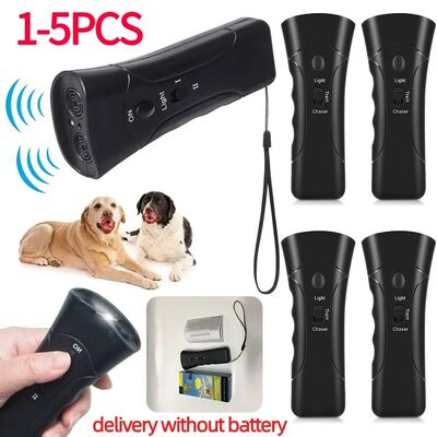 Repelente ultrasónico de ladridos para perros, dispositivo