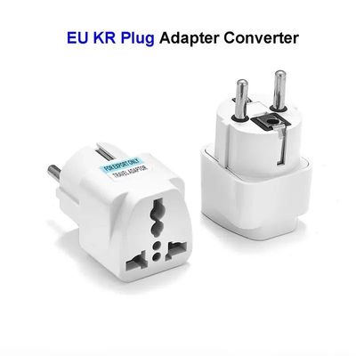 Adaptador Universal de enchufe europeo, convertidor de enchu