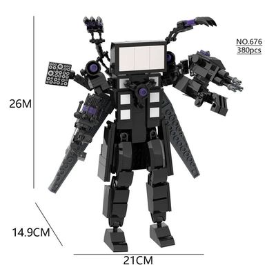 Juguetes de Navidad Skibidi Toilet The Audio Man and Camera,