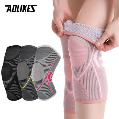 AOLIKES-Joelheira para Homens e Mulheres, Suporte de Manga d