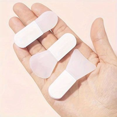 3 Pieces Mask Applicator Brush Soft Silicone Brush, Mini Mak