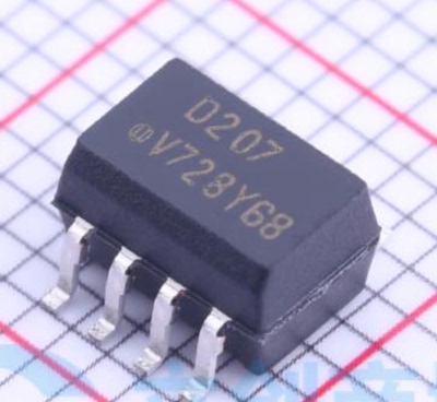 全新 ILD207T 丝印 D207 封装 SOP-8 进口光隔离器光耦芯片 原装