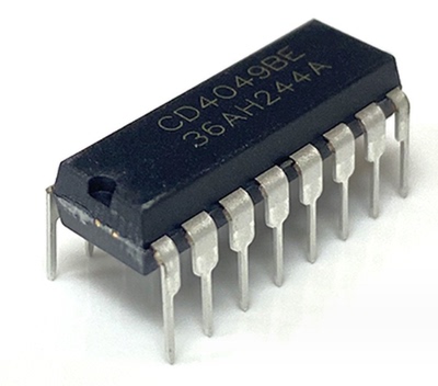 CD4049BE DIP16封装 中性丝印 反相器 CD4049UBE