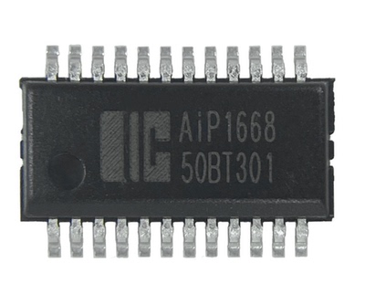 中微爱芯 AiP1668VB 替TM1668 LED驱动控制专用电路 SSOP24