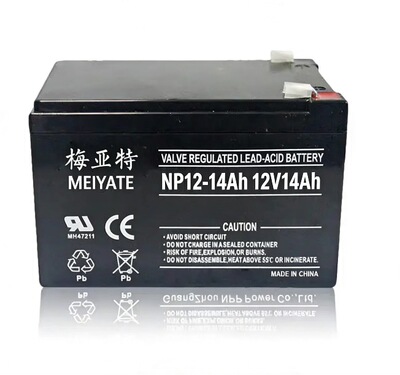 梅亚特 蓄电池NPG12-14 12V14AH直流屏UPS电源消防主机电池