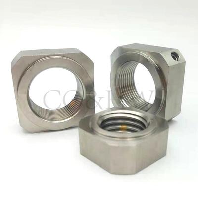 细牙 不锈钢防松动轴承螺帽 四角型BNRS3/M4/M5/M6/M8/M10-M50
