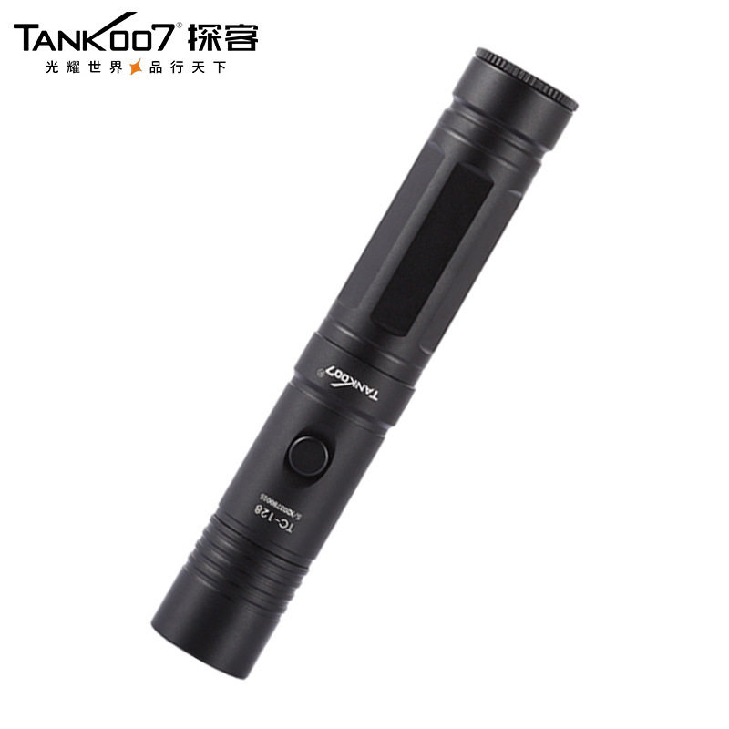 TANK007强光LED手电筒户外露营充电式高亮远射强磁尾部吸附工作灯_虎窝淘