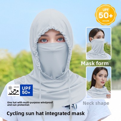 Summer Sunscreen Ice Silk Mask UV Protection Face Cover Suns