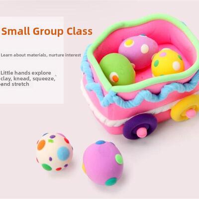 24pcs lght clay polymer plastcne clay ar dry playdough