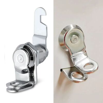 No Key Mechanical Door Lock Latch 16mm -30mm Zinc Alloy Cabi