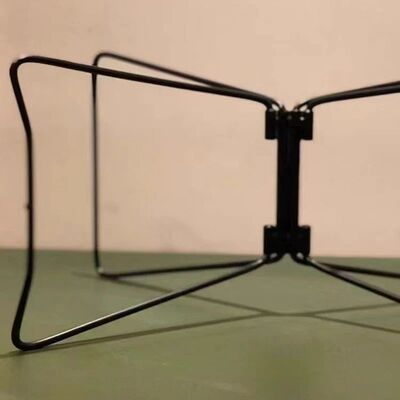 1pc Foldable Portable Fridge Ice Box Stand Stainless Steel A