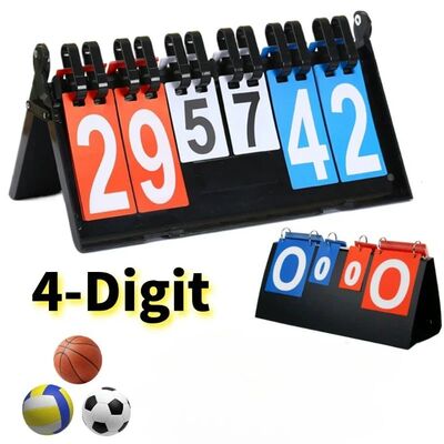 4-Digit Basketball Competition Scoreboards Plastic Volleybal