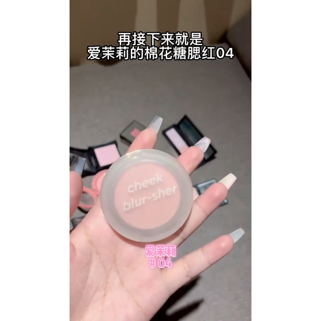 小猴子推荐~Aritaum爱茉莉棉花糖腮红04号Blooming Pink低饱和