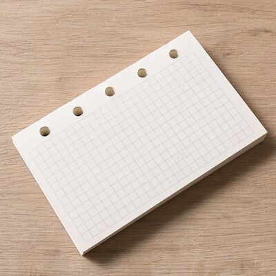 M5/A8 Loose Leaf Notebook Refill Spiral Binder Inner Page We
