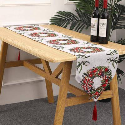 Christmas Table Runner Flag Xmas Decoration Table cloth