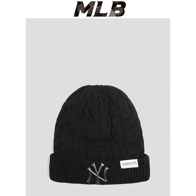 MLB新款毛线帽保暖潮牌帽