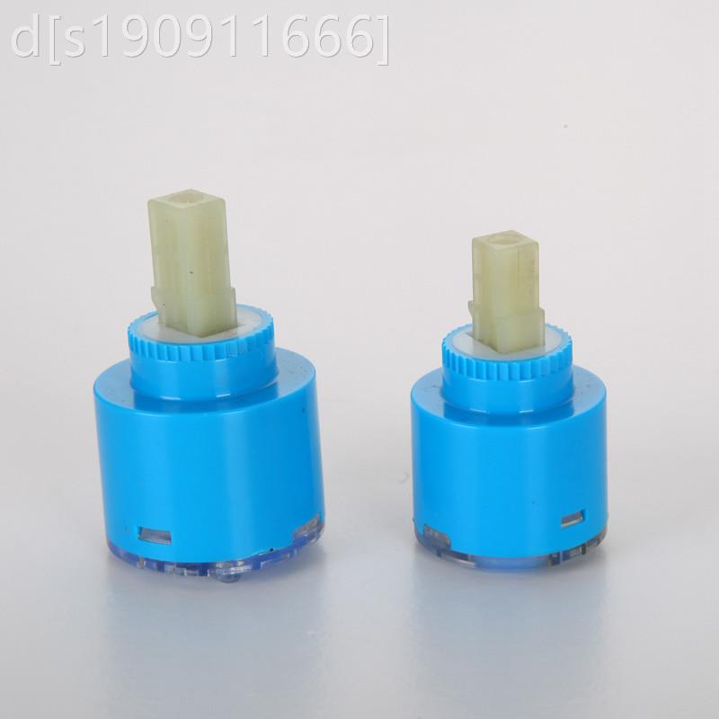 通用型家用水龙头芯全单冷铜三阀陶瓷内芯热水阀修芯阀开关维混配