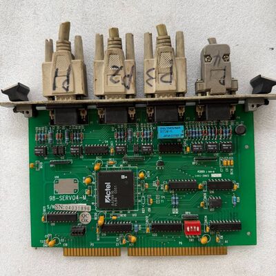 PLOTECH+98-SERVO4-M+四轴ISA伺服板+功