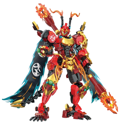 哲高机甲积木男孩生日礼物